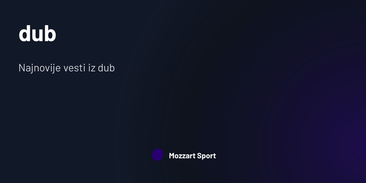 dub | Mozzart Sport