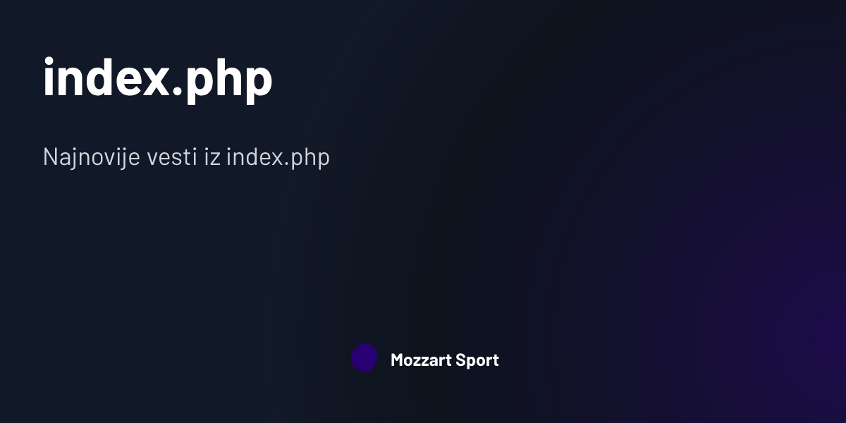 index.php | Mozzart Sport