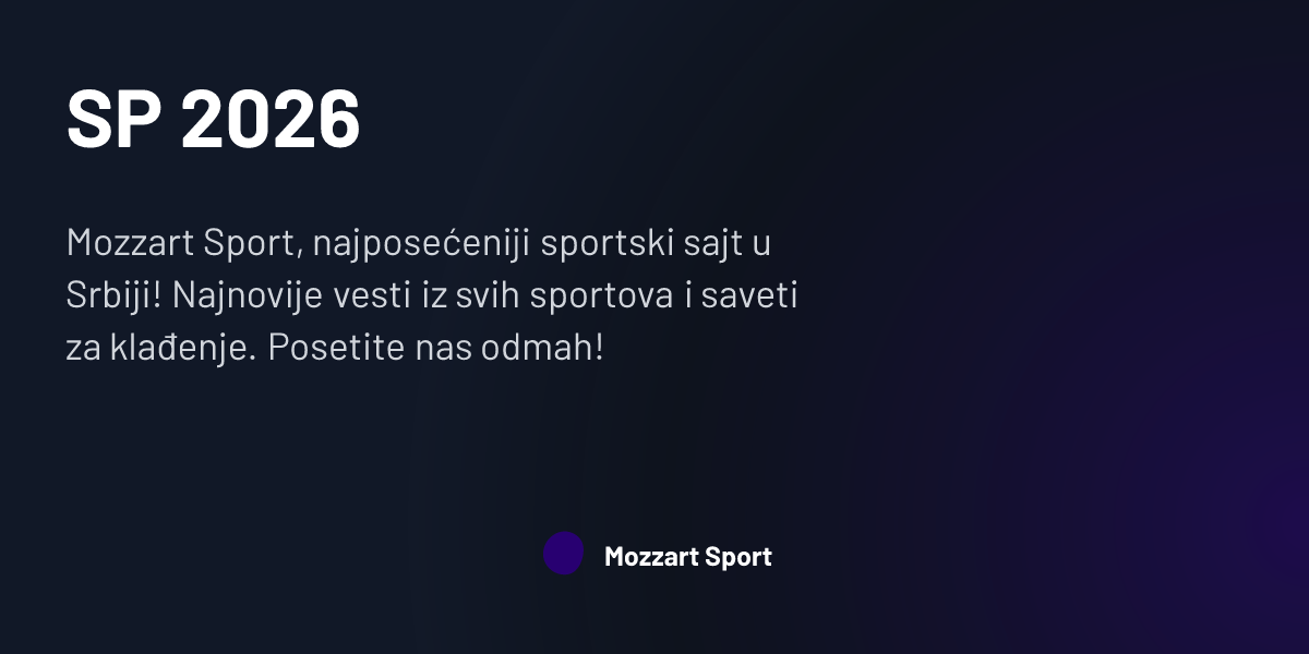 FIFA WORLD CUP | Mozzart Sport